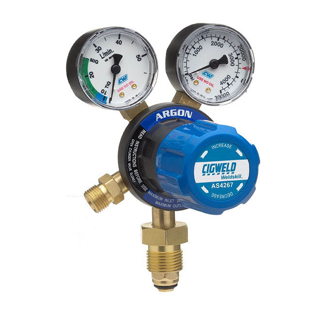 Regulator Weldskill Argon 0-55LPM - Oceania Gas